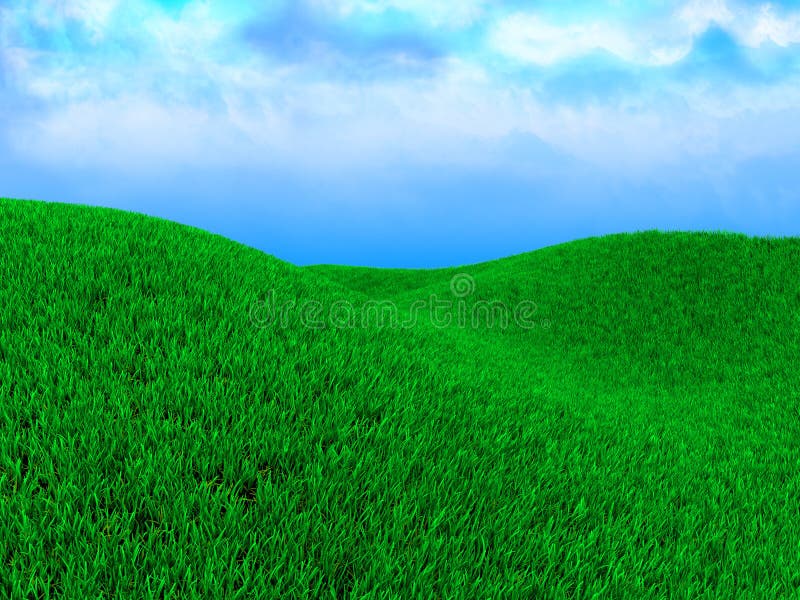Prado verde stock de ilustración. Ilustración de prado - 27751668