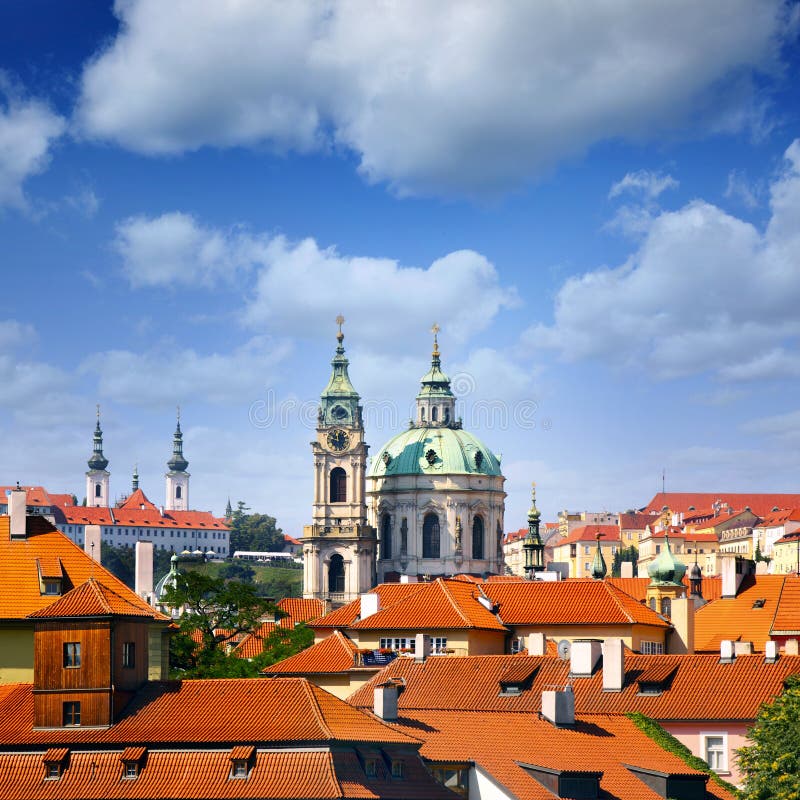 Praga Es El Capital De La República Checa Foto de archivo - Imagen de ...