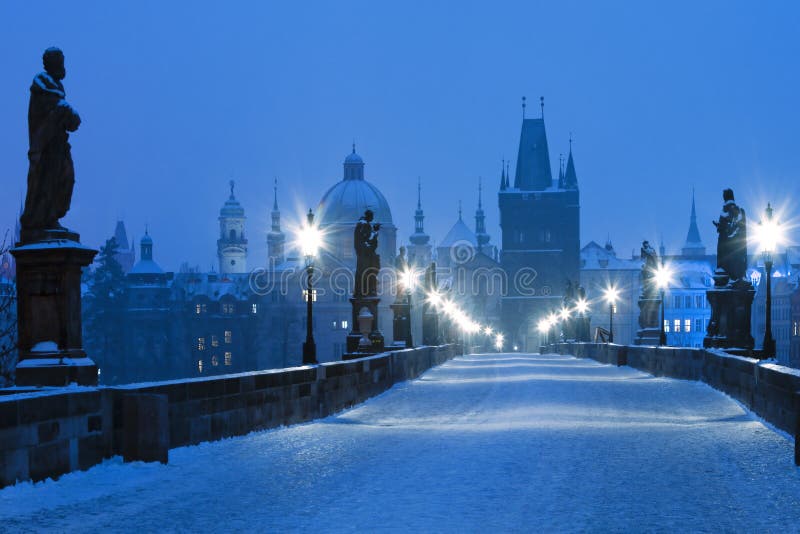 Praga Charles Bridge imagen de archivo. Imagen de europa - 30746063