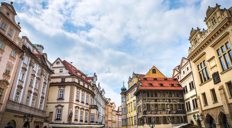 Praga Es El Capital De La República Checa Imagen de archivo editorial ...