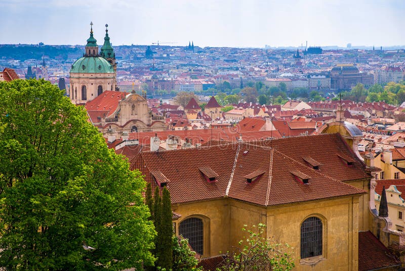 Praga Es El Capital De La República Checa Foto de archivo - Imagen de ...