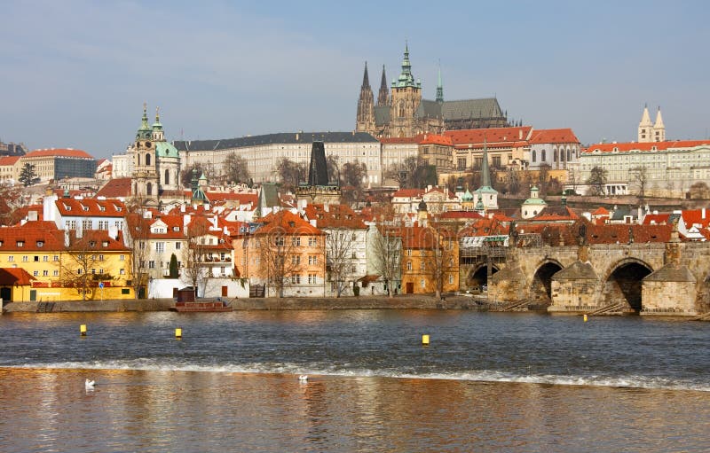 Prague stock photo. Image of beautiful, perch, prague - 3686566