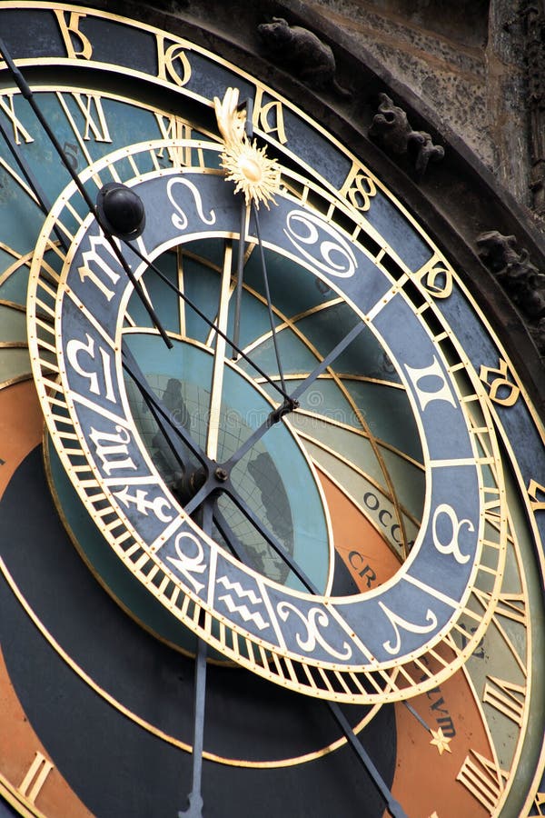 Prague Astronomical Clock stock image. Image of clock - 26031153