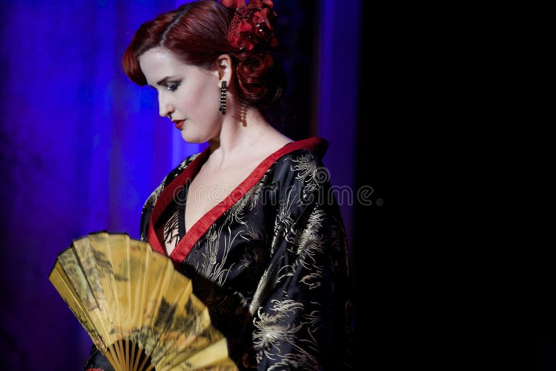 Prague Burlesque Performance Show Editorial Photo - Image of dancer ...