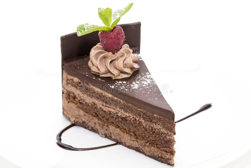 Prague cake stock photo. Image of closeup, confectionery - 62046250