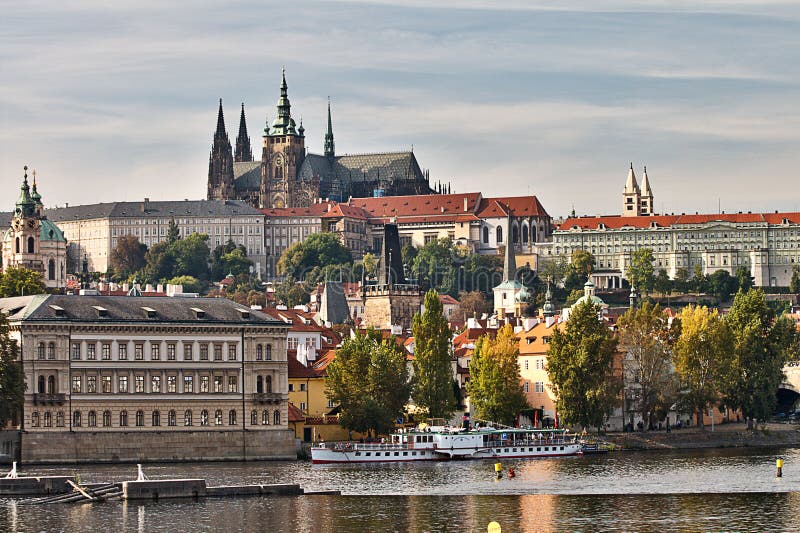 Prague Castle, Czech Republic Stock Photo - Image of architectural ...