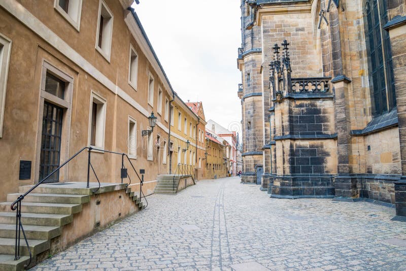 Prague Castle in Prague, Czech Republic Stock Photo - Image of republic ...