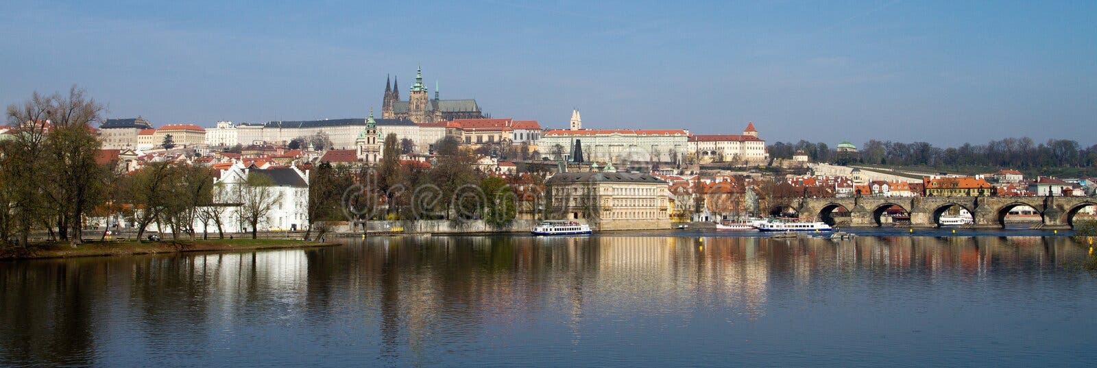 Prague Panorama stock image. Image of view, czech, center - 18067753
