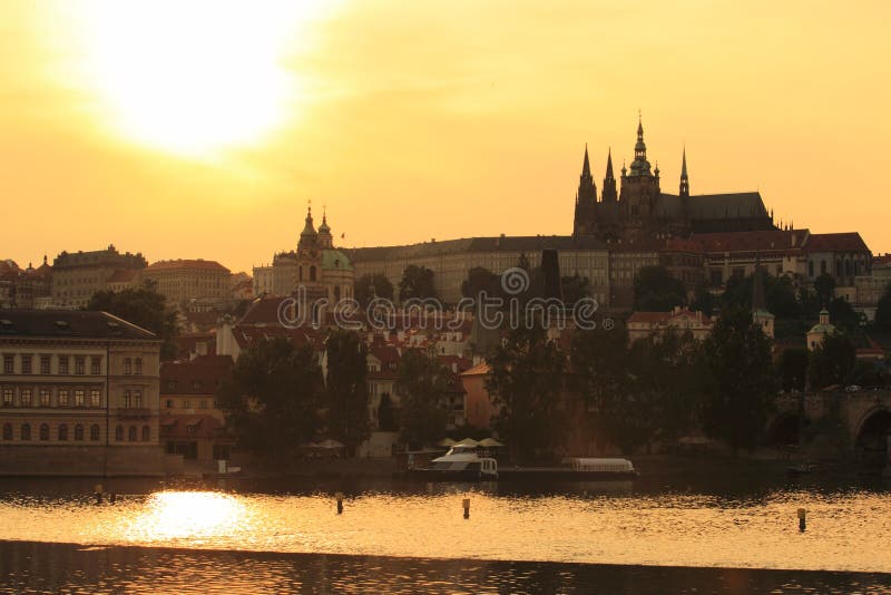 Prague castle stock image. Image of castle, prague, animal - 42069693