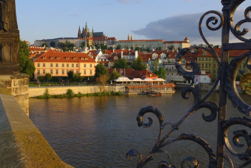 Prague Castle stock photo. Image of lesser, castle, historical - 189322096