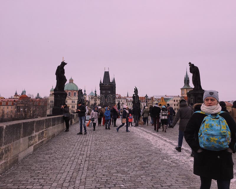 Prague City View, Czech Republic Editorial Image - Image of view, czech ...