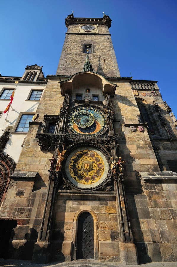 Prague Clock Tower stock image. Image of praque, tower - 4721925