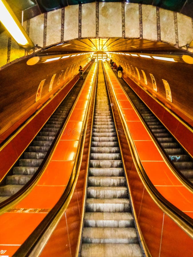 Prague Underground stock image. Image of station, prague - 2114013