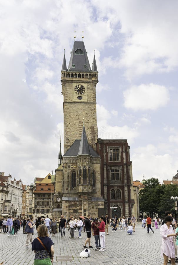 The Old Town Hall Building at the Old Town Square in Old Part of Prague ...