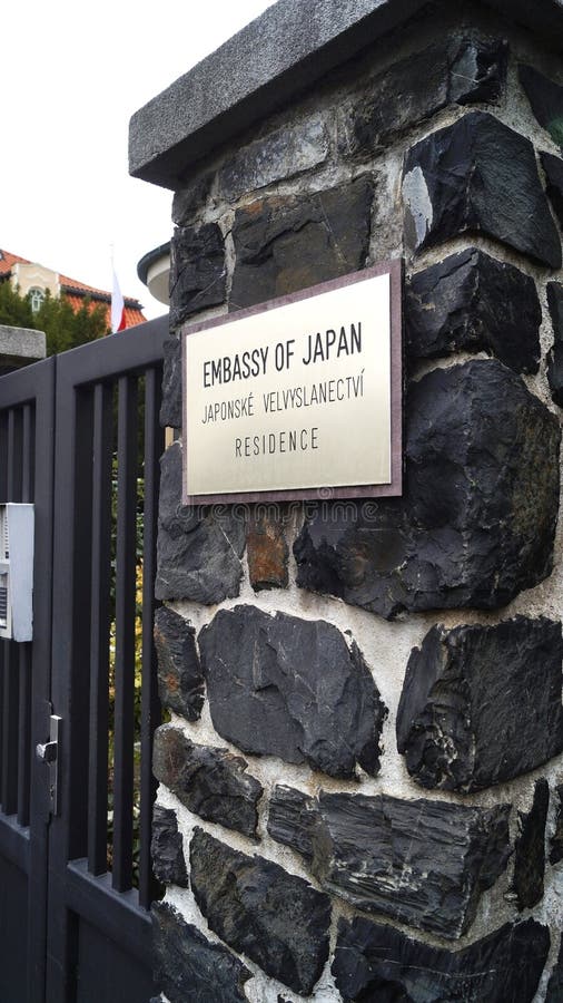 Embassy of Japan and Flag in Washington DC Editorial Photo - Image of ...
