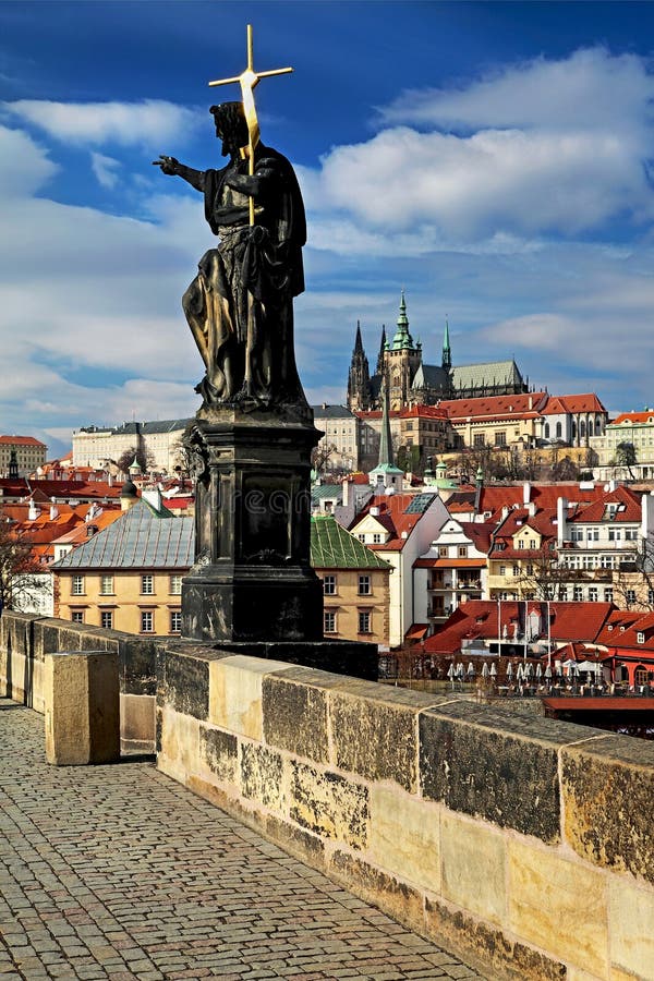 Prague Historic Architecture Stock Image - Image of medieval, history ...