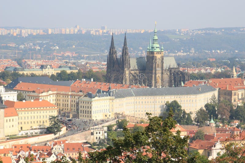 Prague landscape stock photo. Image of town, republic - 107877846