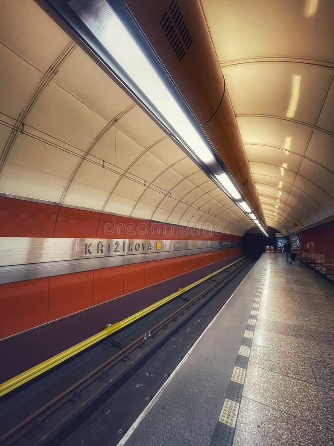 Prague Metro editorial stock image. Image of prague - 335935009