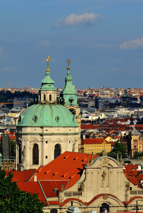 Prague. Basilica of St. George at Prague Castle Editorial Image - Image ...