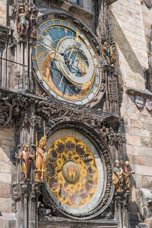 Prague Orloj stock image. Image of background, history - 78924889
