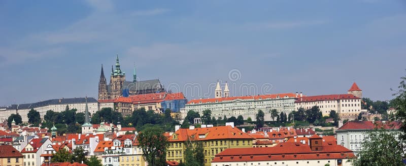 Prague - panorama stock image. Image of europe, ceska - 11014651
