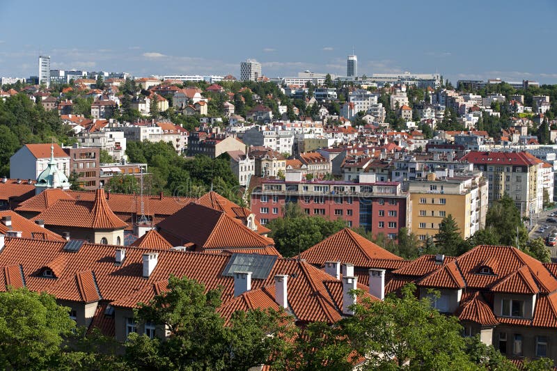 Prague - Podoli Quarter stock photo. Image of historic - 27528720