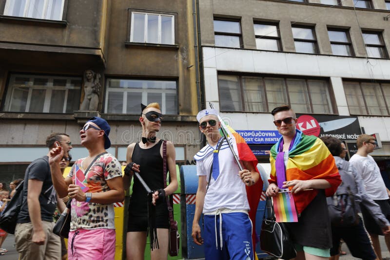 Prague Pride 2015 editorial photography. Image of festival - 58004007