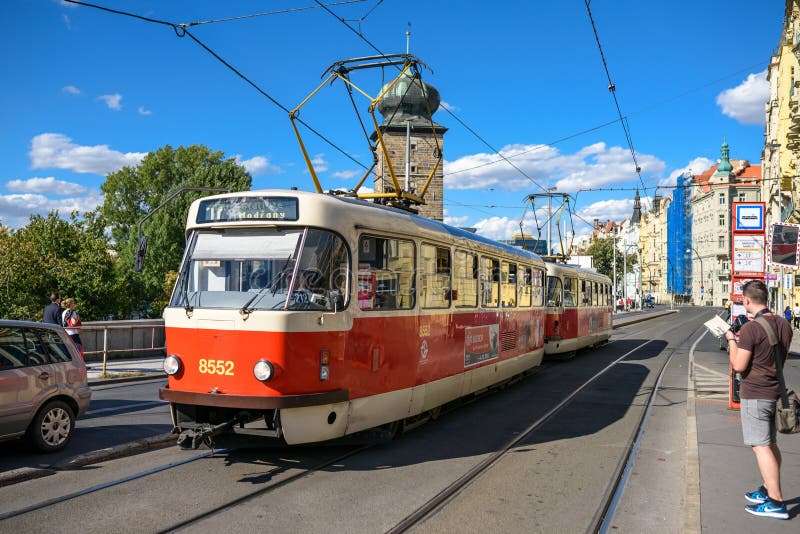 Prague Public Transport editorial photography. Image of outdoor - 67490107
