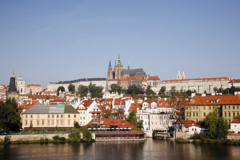 Prague Skyline stock image. Image of heritage, city, praha - 26716601