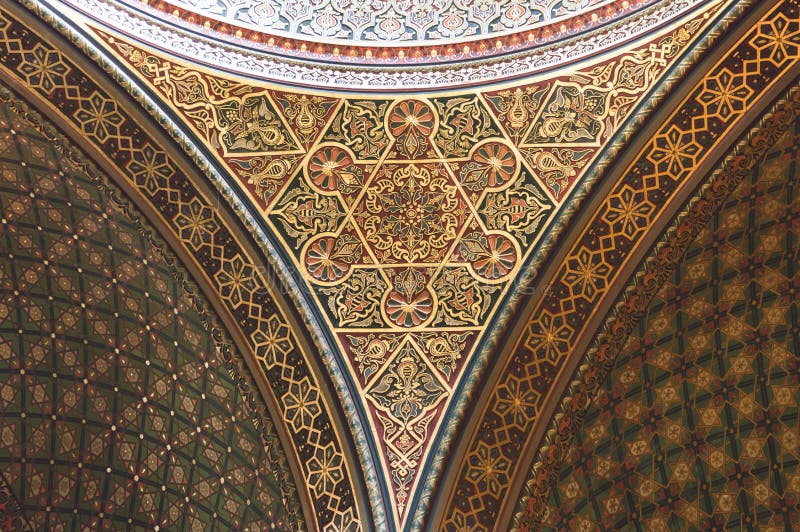 Prague - Spanish Synagogue stock photo. Image of landmark - 76032176