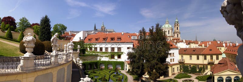 Prague spring stock photo. Image of square, czech, spring - 53074322