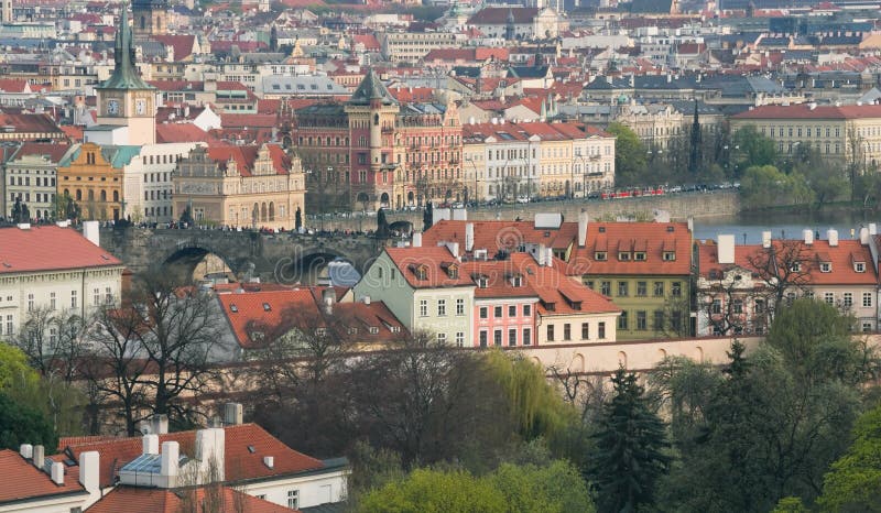 Prague Spring stock image. Image of city, color, place - 37559267