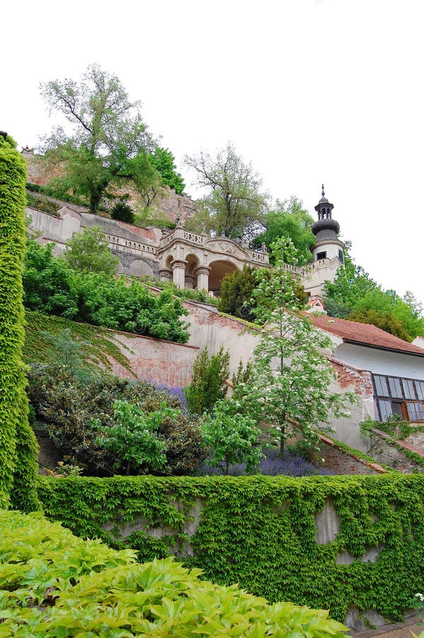 Prague. Spring. Blossom stock image. Image of garden - 70074443