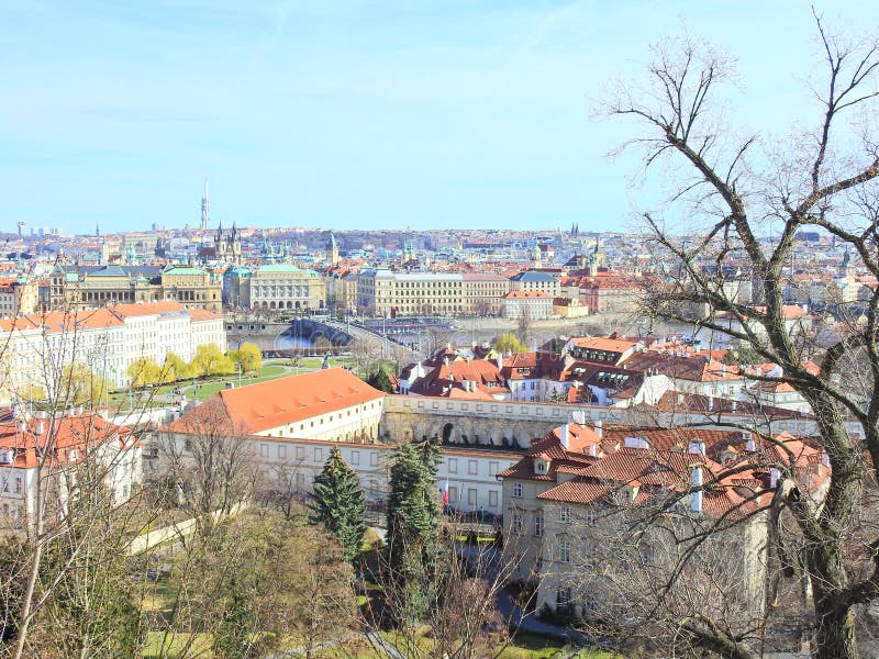 Prague in Spring 2019 stock photo. Image of seaside - 142349608