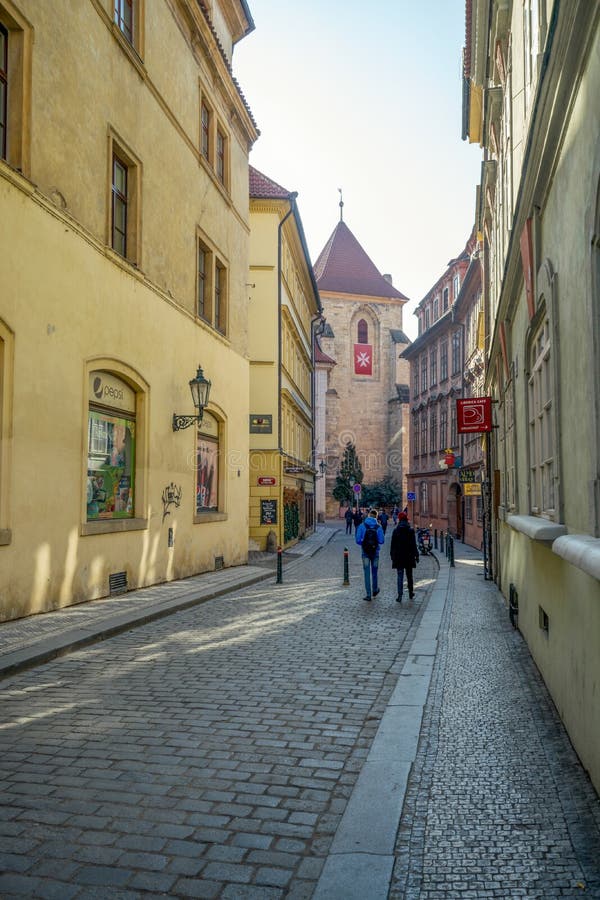 Prague editorial image. Image of city, street, czech - 179052900