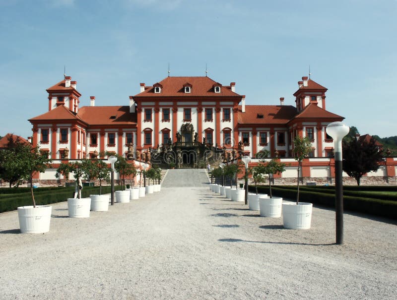 Prague History Troy Manor House Stock Photos - Free & Royalty-Free ...