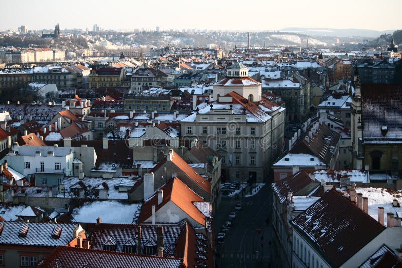 Prague view stock photo. Image of scenery, religion, view - 13318866