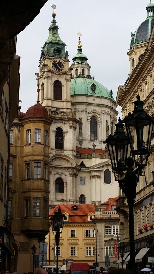 Prague stock photo. Image of view, holiday, prague, street - 45872446