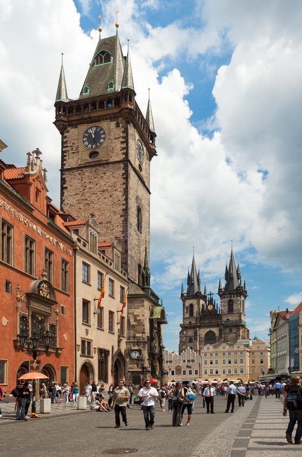 Prague Watch editorial photography. Image of clock, locations - 42362372