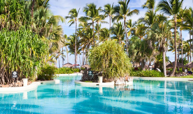 Praia Da Princesa De Punta Cana Bavaro Imagem Editorial - Imagem de ...