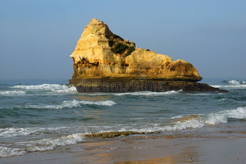 Praia da Rocha, Portugal stock image. Image of ocean - 13864247
