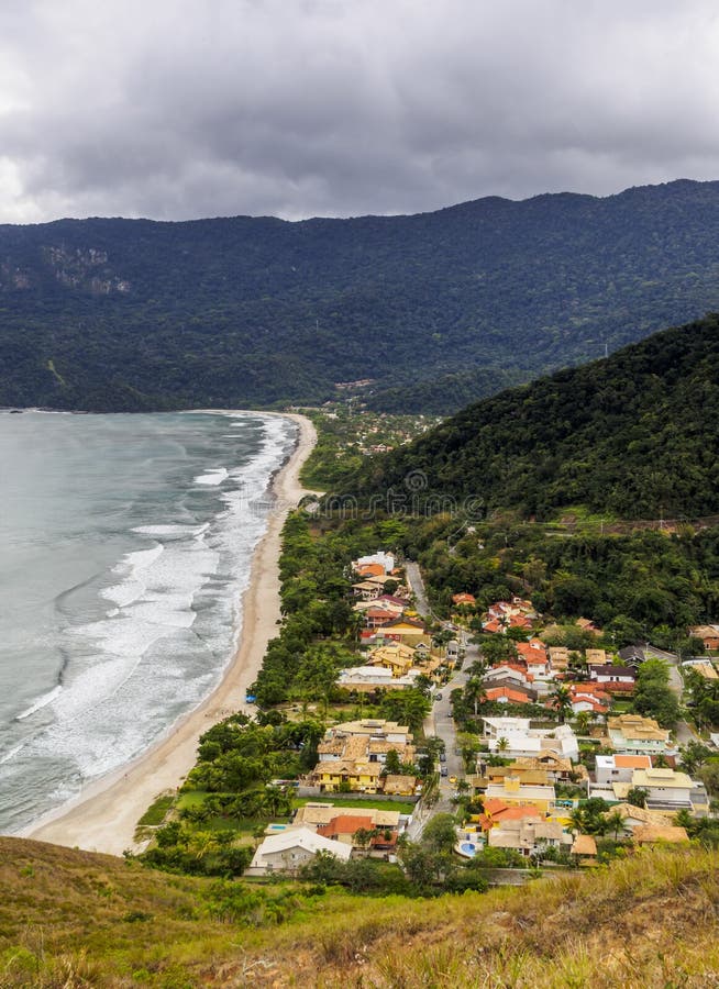 Praia do Guaeca, Brazil stock image. Image of brasil - 83455219