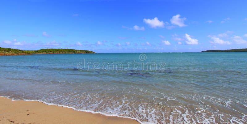 Praia Porto Rico De Sete Mares Imagem de Stock - Imagem de sete ...