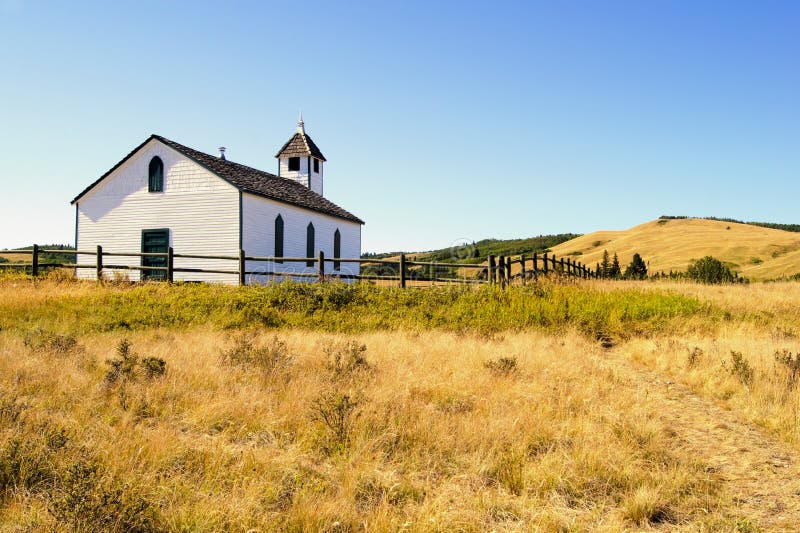 Old Rural Church stock photo. Image of sunset, decay, american - 2193790