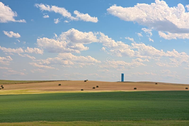 Prairie Farmland stock photo. Image of agricultural, america - 34484570