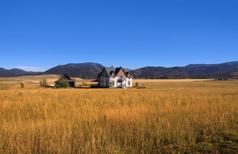 Prairie landscape stock photo. Image of clouds, field - 26883120