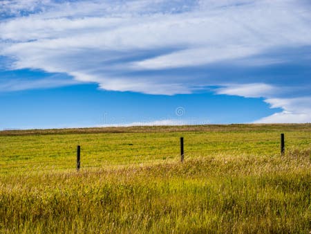 Prairie landscape stock photo. Image of clouds, field - 26883120