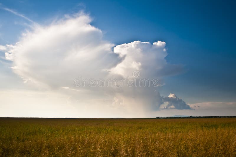 Prairie landscape stock image. Image of colorful, wheather - 34110593