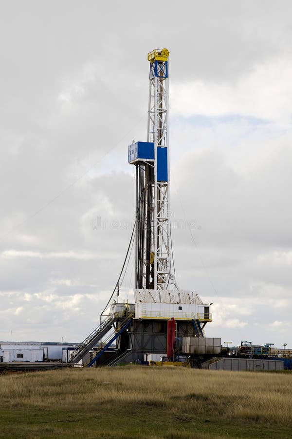 North Dakota Drilling rig stock photo. Image of exploration - 23942824