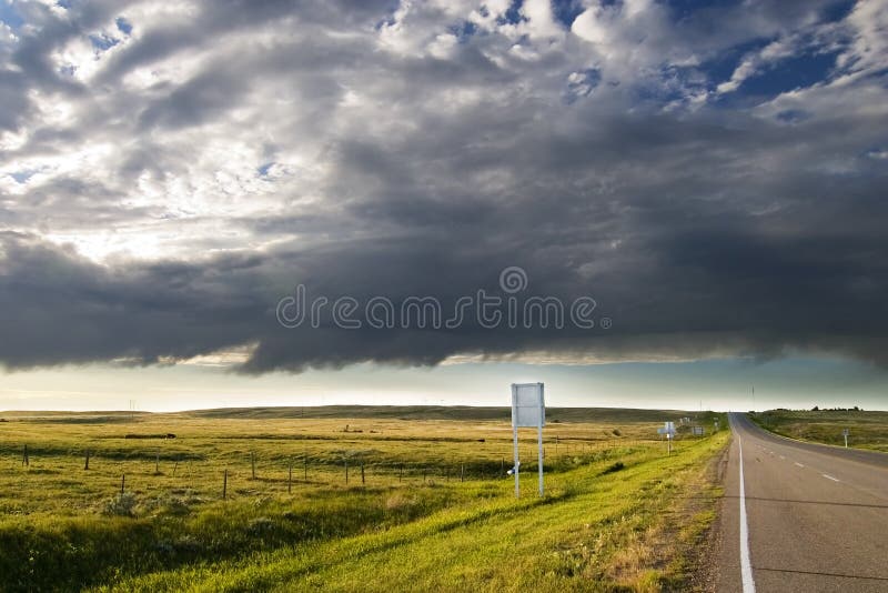 Prairie Road stock image. Image of path, field, farm, agriculture - 359595